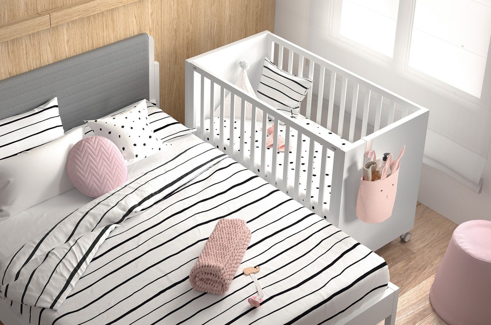 Es conveniente usar una cuna colecho con ruedas para mi bebé